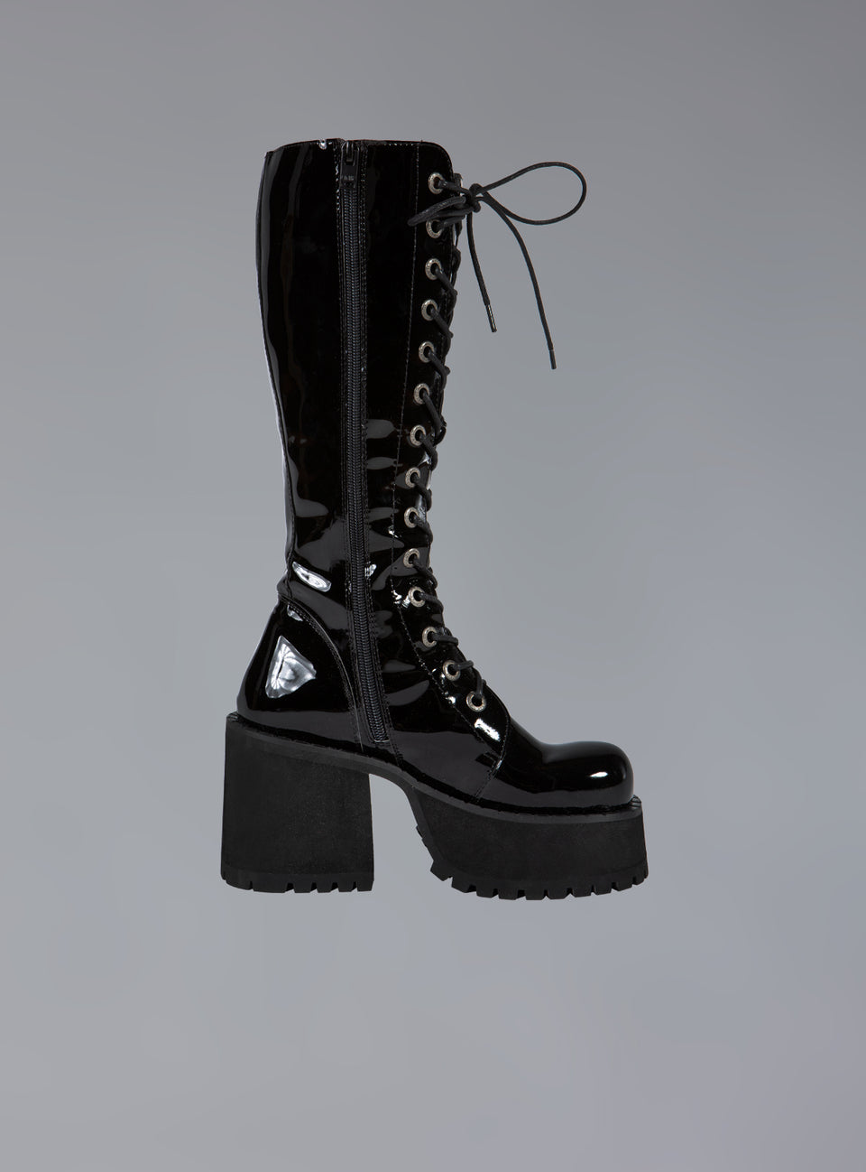 Knee High Leather Platform Boot | UNIF