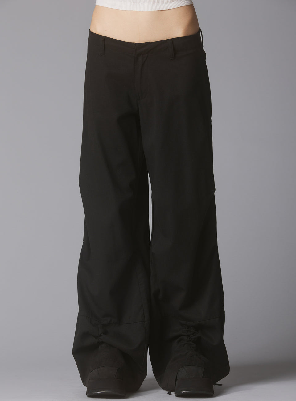 Black Wide Leg Pants | UNIF